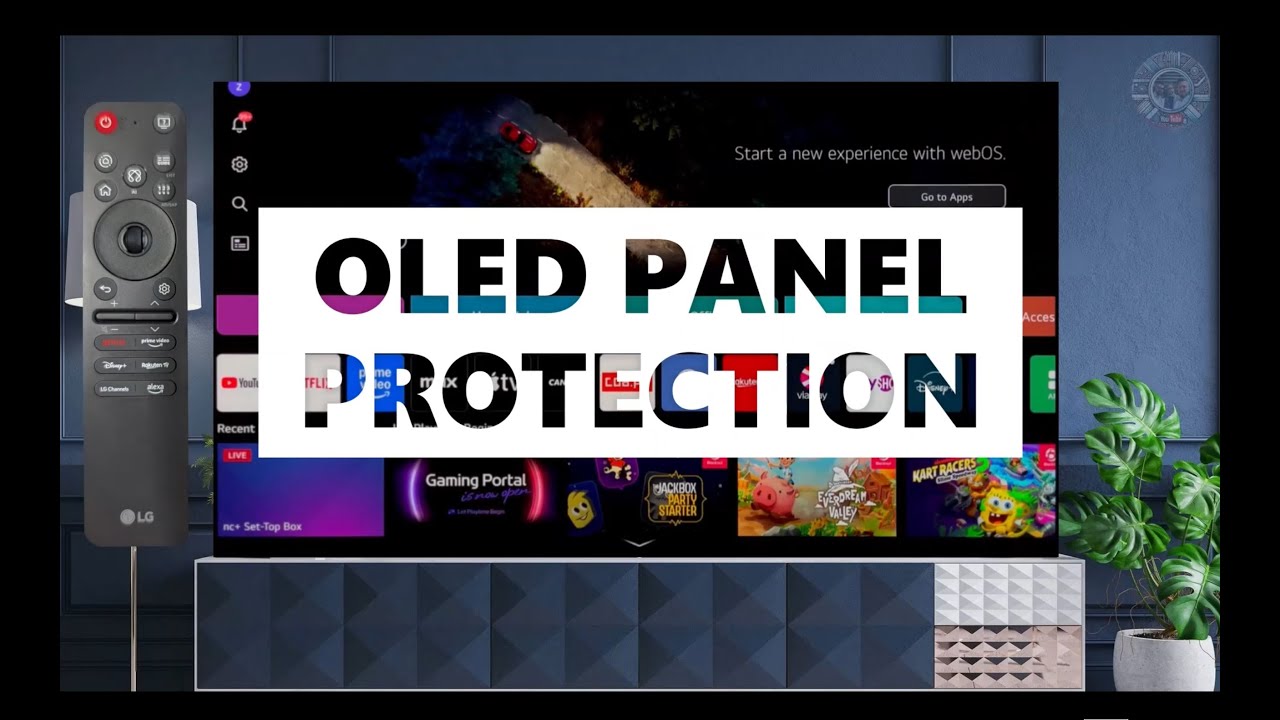 LG OLED Panel protection technology Oled Care - YouTube