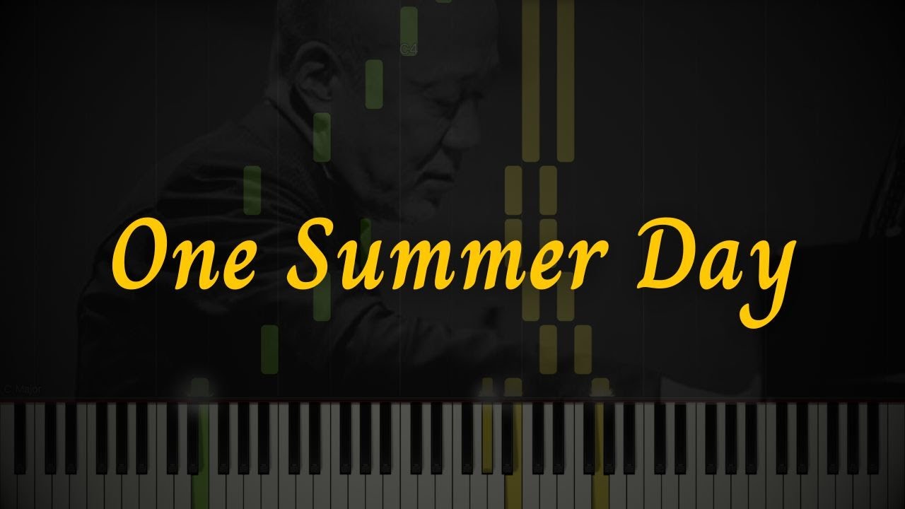 One Summer Day – Piano | Anime Music with Falling Notes - YouTube