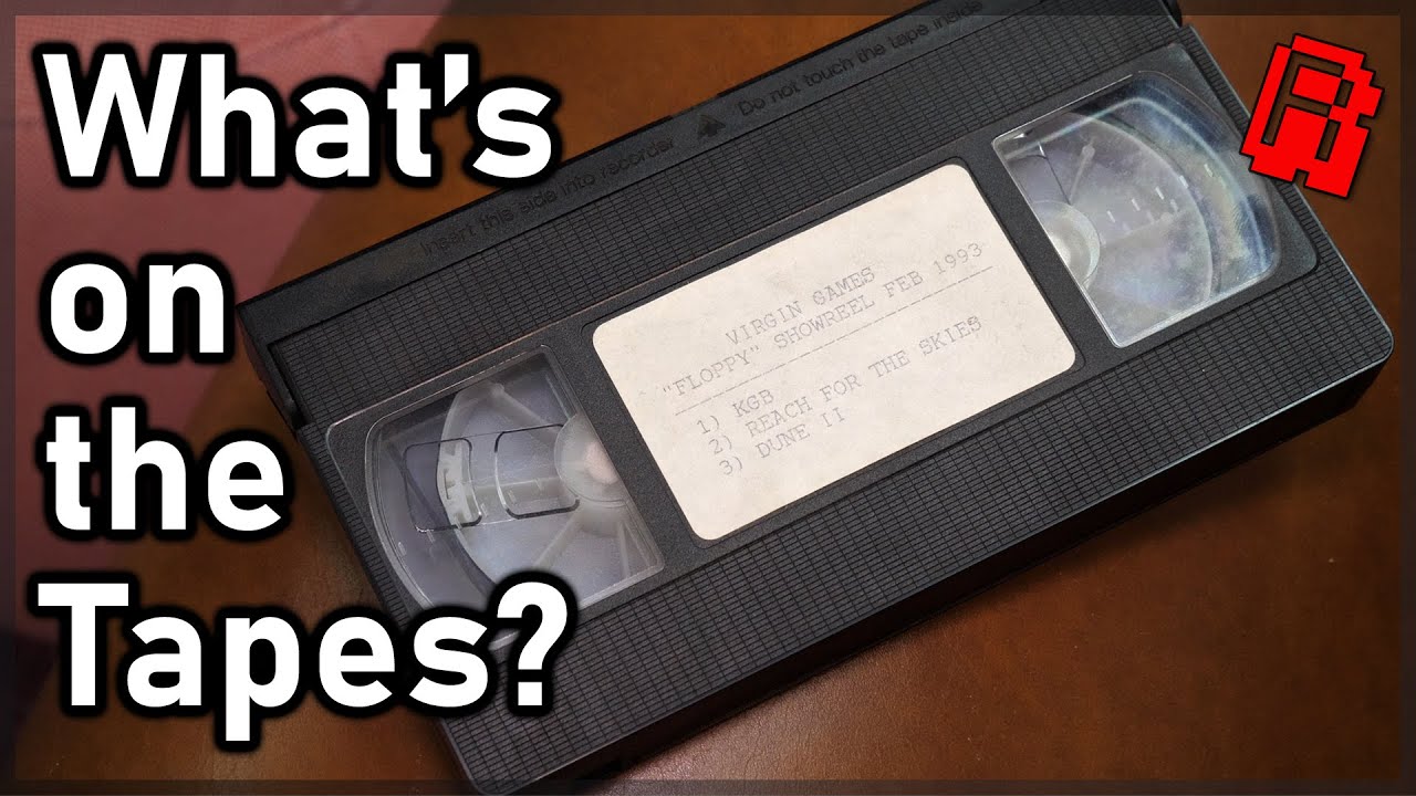 What's on these found Retro Computer and Gaming VHS Tapes? | Tech ...