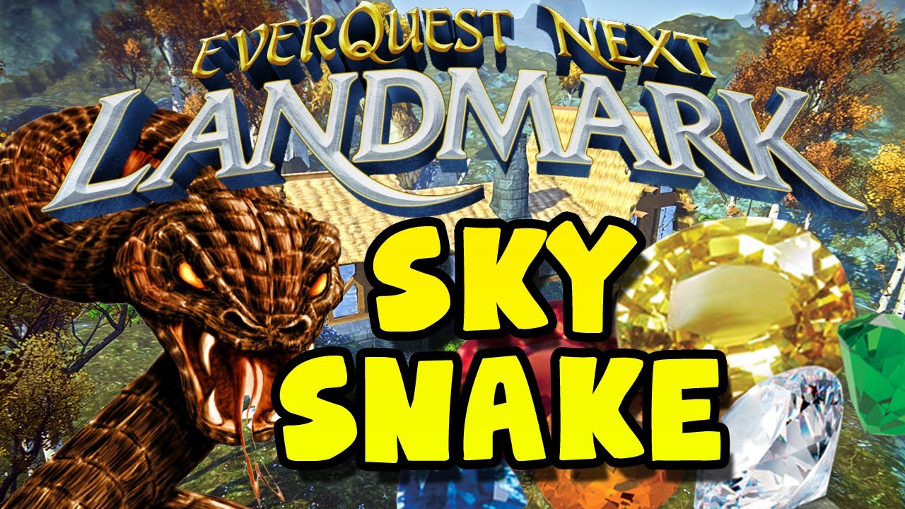 Landmark: Sky Snake - Epic Build with Infinite Resources! - YouTube