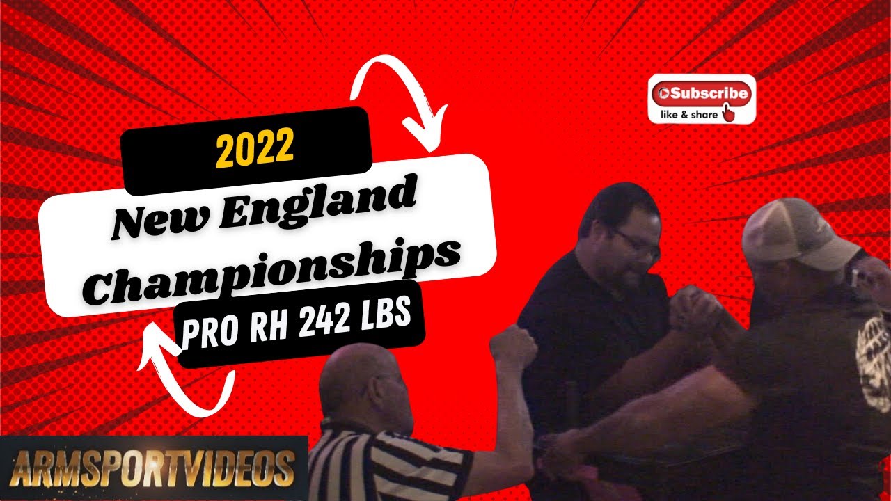 Pro Right Hand 242 lbs - 2022 New England Championships - YouTube