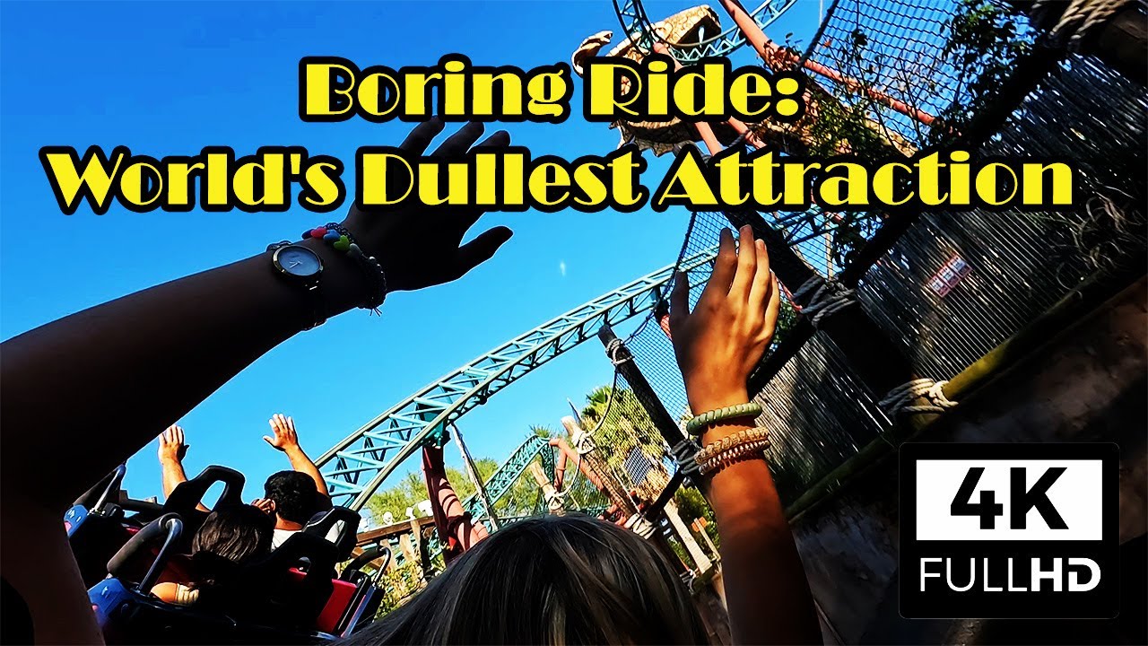 Is This the Most Boring Ride Ever? Cobra's Curse at Busch Gardens - YouTube