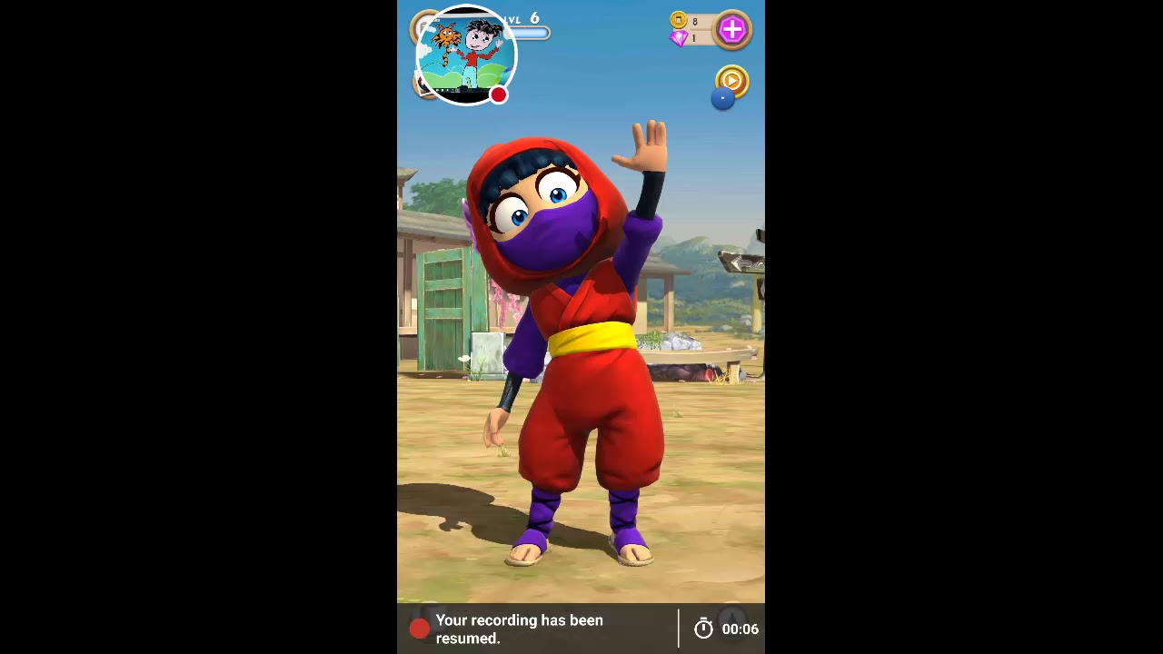 Clumsy Ninja Super hero landing - YouTube