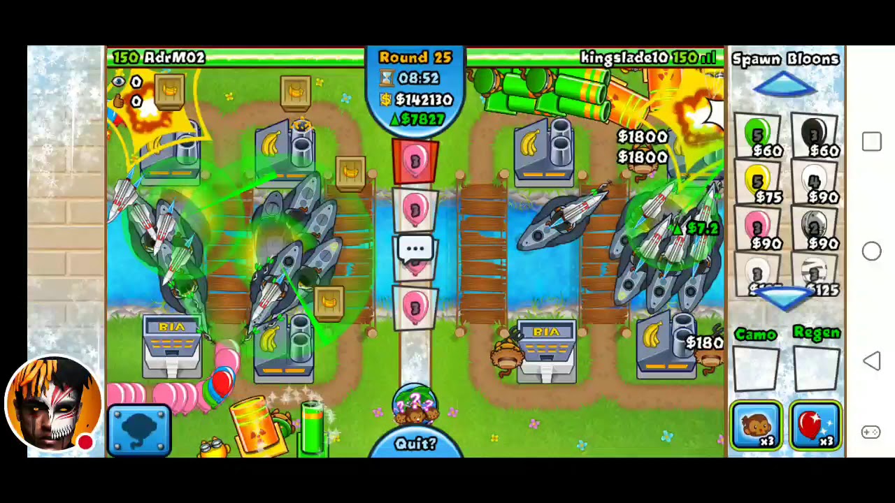 Bloons TD Battle| Popping Balloons - YouTube
