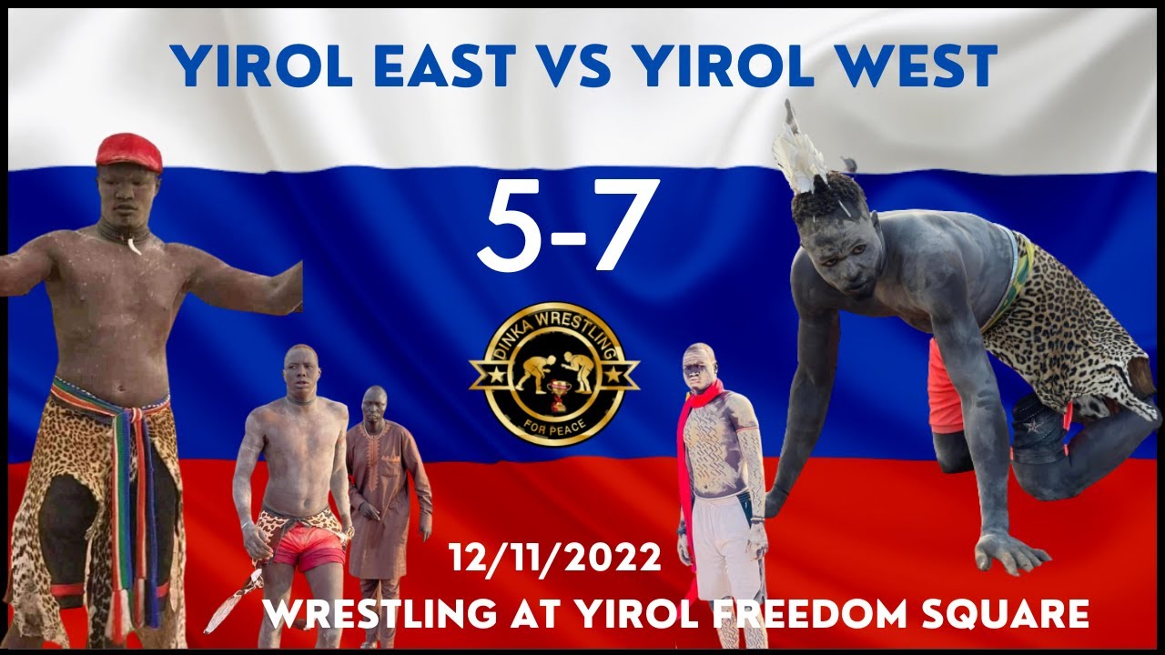 Yirol East Vs Yirol West wrestling ft Majok-siko, Kuoi, Alejo, Abang ...