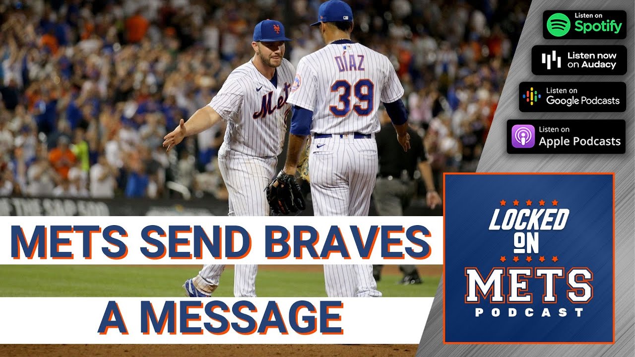 Mets Send Message to Braves With Game 1 Victory - YouTube