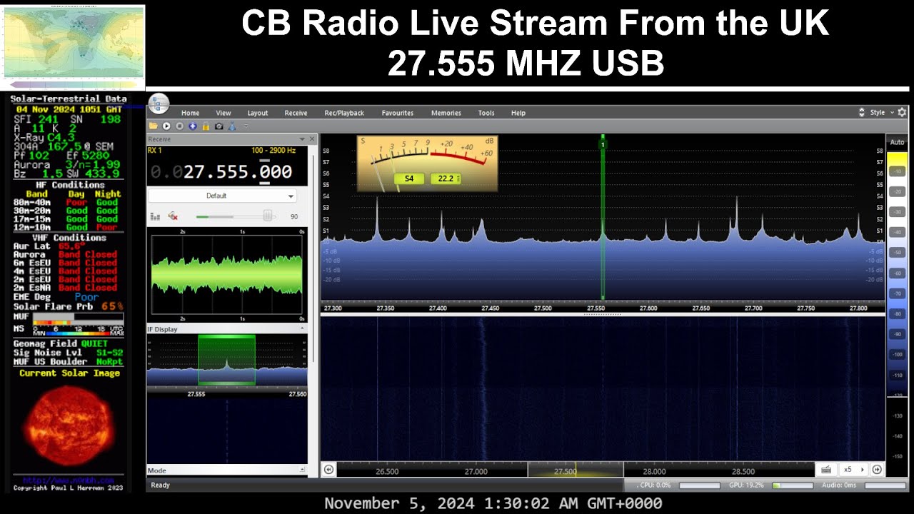 Amateur Radio Live Stream From The UK - YouTube