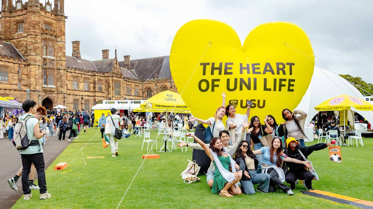 USU Welcome Fest at the University of Sydney 2024 - YouTube