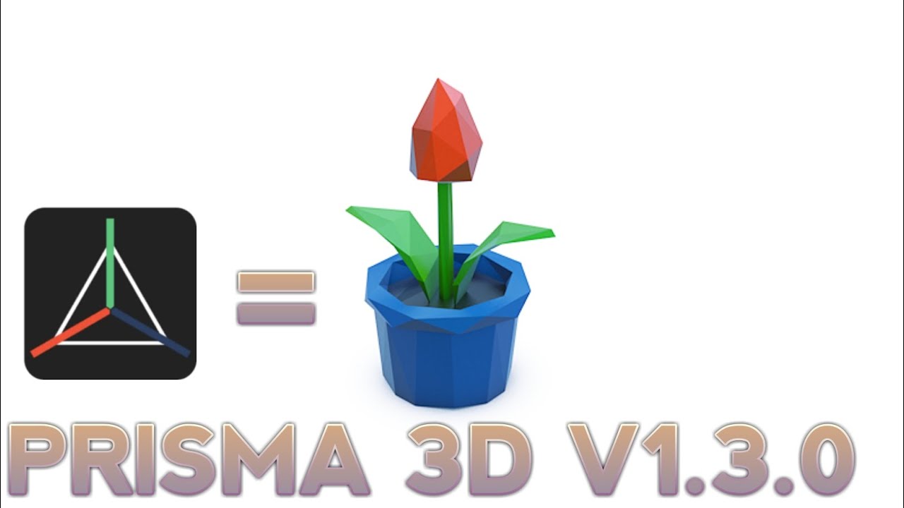Flor 3D - Tutorial Prisma 3D - 2022 Animação e Modelagem - YouTube