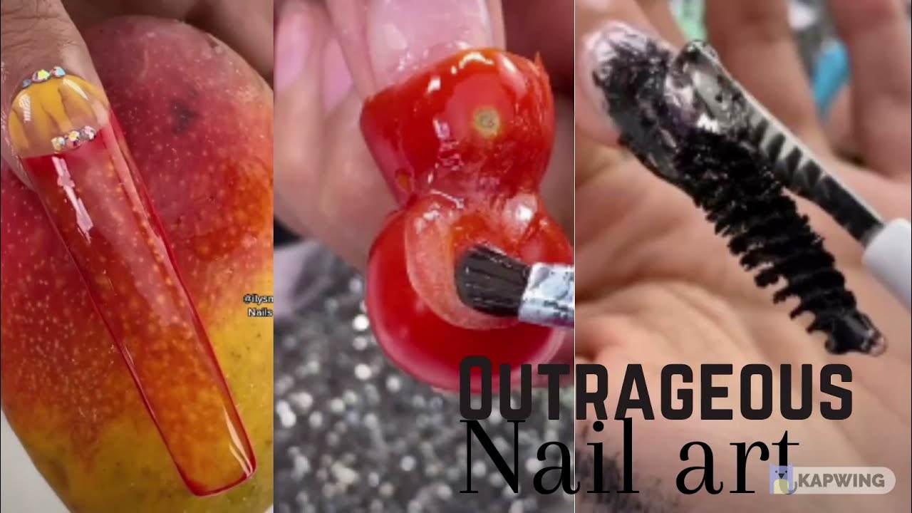 Most OUTRAGEOUS nail art you will ever see. (part 1) - YouTube