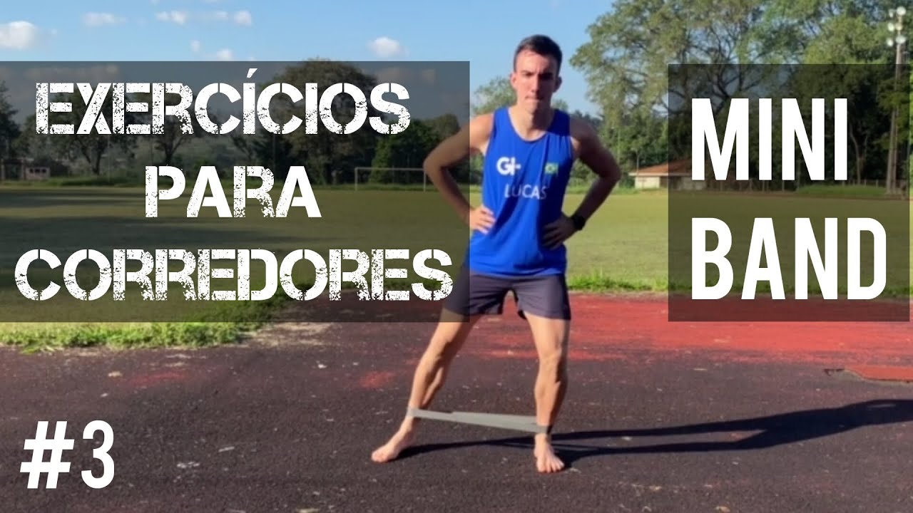 EXERCÍCIOS PARA CORREDORES COM USO DA MINI BAND #3 - YouTube