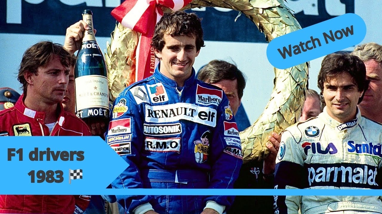 Formula 1 drivers season #34 🏁 1983 #formula1 - YouTube