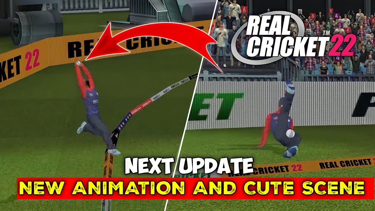 RC22 New Animation | Real Cricket 22 New Mega Update | RC22 New Cute ...