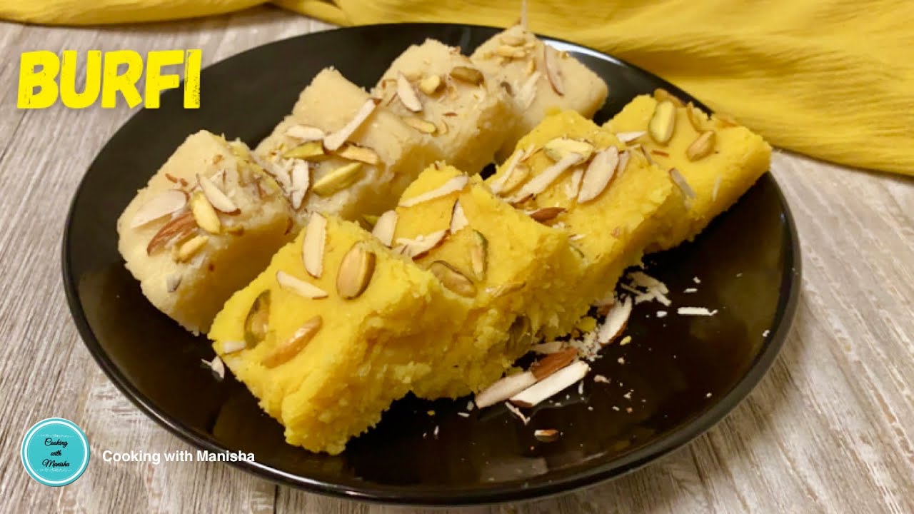 Barfi recipe | quick and easy barfi recipe from Ricotta cheese ...
