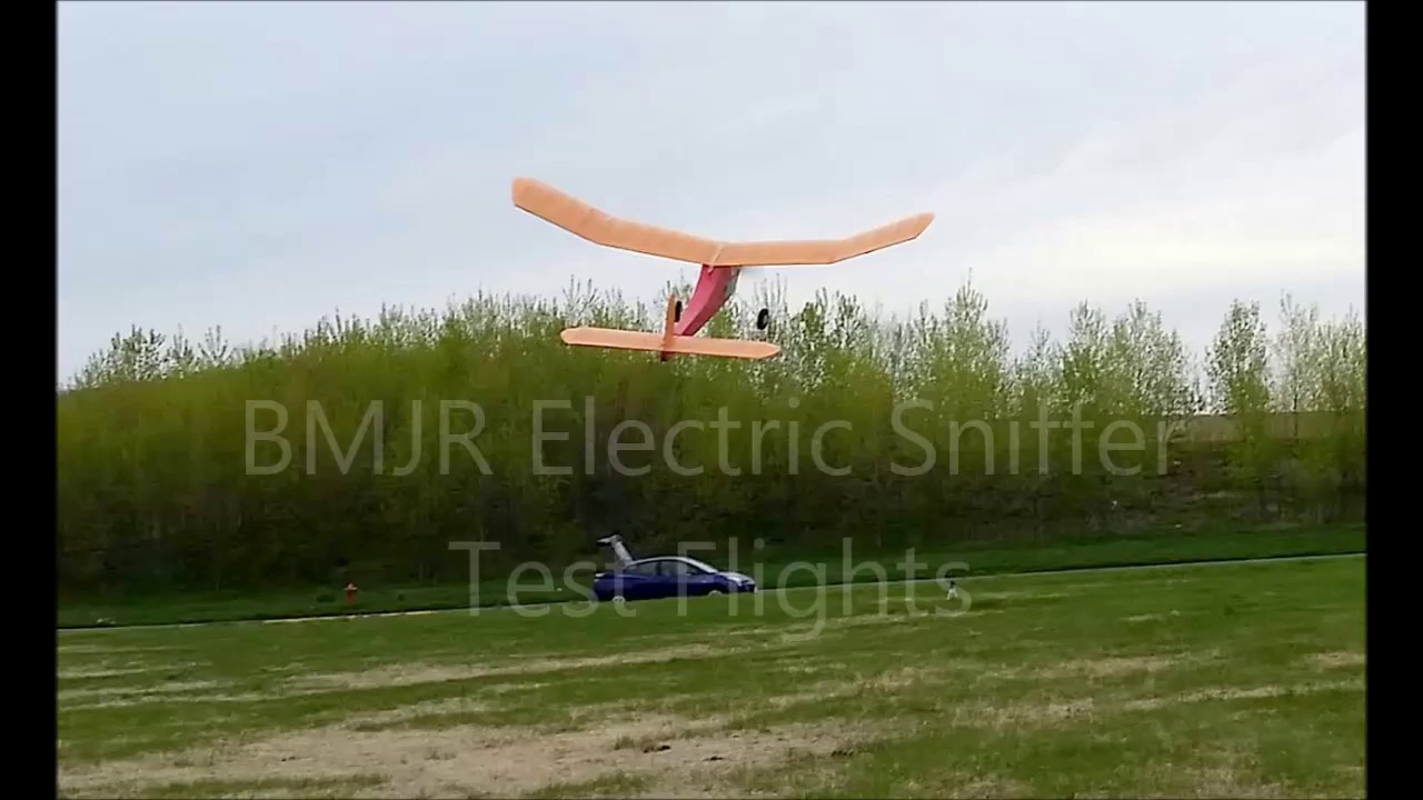 BMJR Sniffer Test Flights - YouTube
