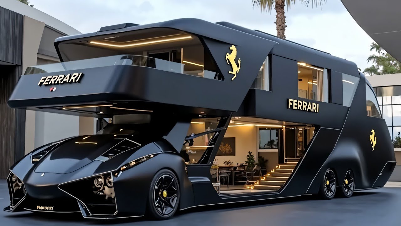 2026 Ferrari Motorhome – $3 Million Luxury Hotel on Wheels! - YouTube