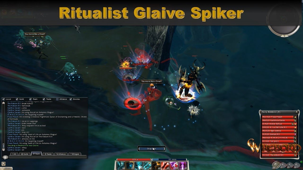 Guild Wars - Ritualist Glaive Spiker - YouTube