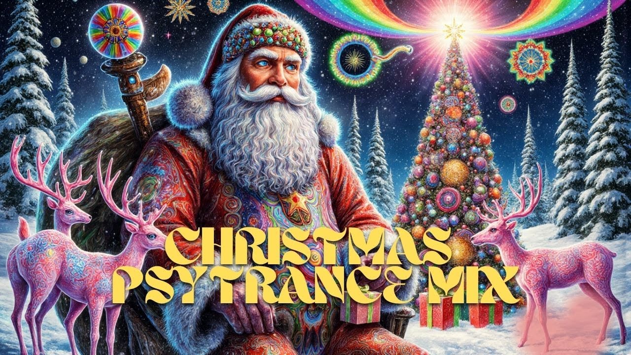 Christmas & New Year Psytrance Mix 2026 | Acid Goa Trance | 145 BPM ...