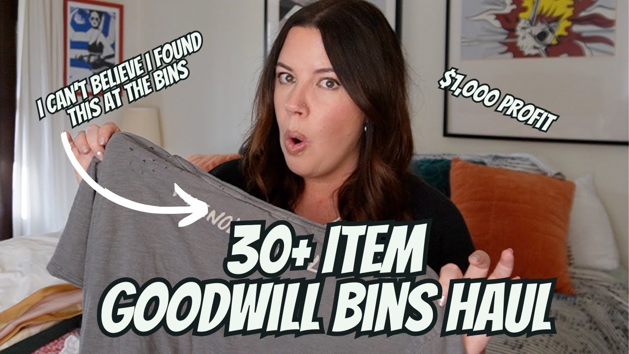 $1,000 Profit and Good Vibes at the Goodwill Bins - Finds to Resell on ...