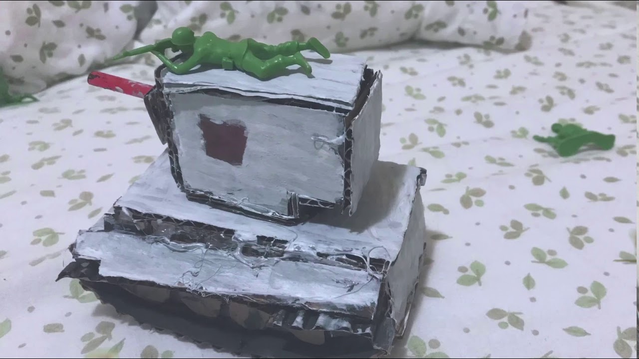 Kv-2 vs King tiger hybrid stop motion - YouTube