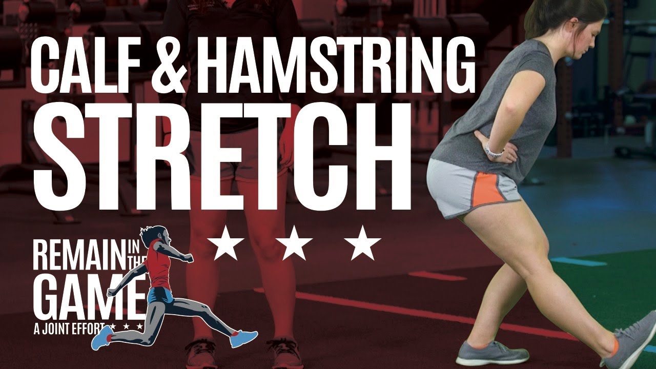 Calf and Hamstring Stretch | Flexibility Exercise - YouTube