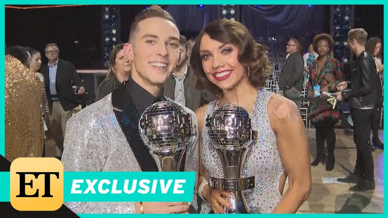 Adam Rippon and Jenna Johnson Gush Over Winning 'Dancing With the Stars ...