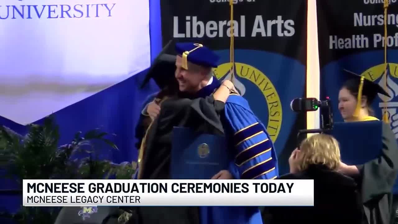 McNeese holds 163rd commencement ceremony - YouTube