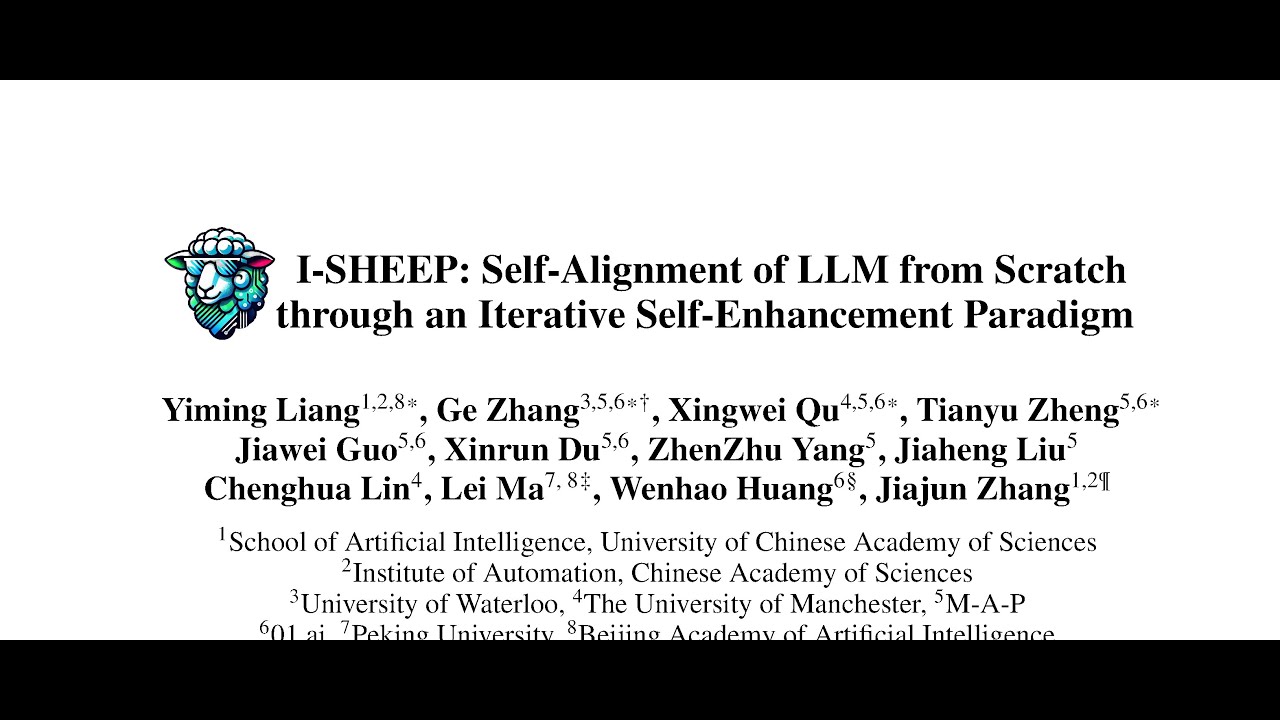 Self-Alignment of LLM from Scratch through an Iterative Self ...