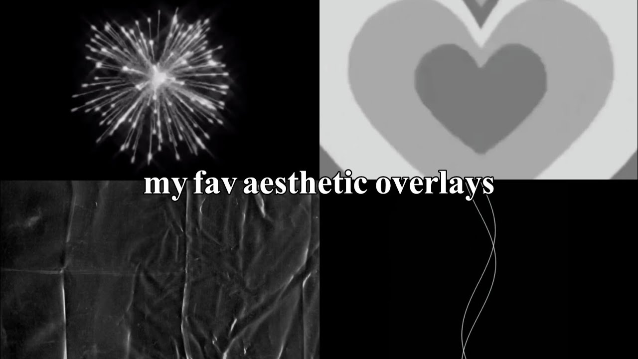my favourite aesthetic overlays ~ - YouTube