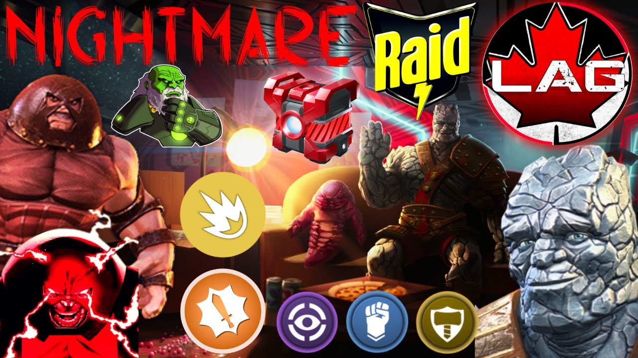 NIGHTMARE KORG!! Raid's Best Counter Confirmed? Juggernaut The God! 1v1 ...