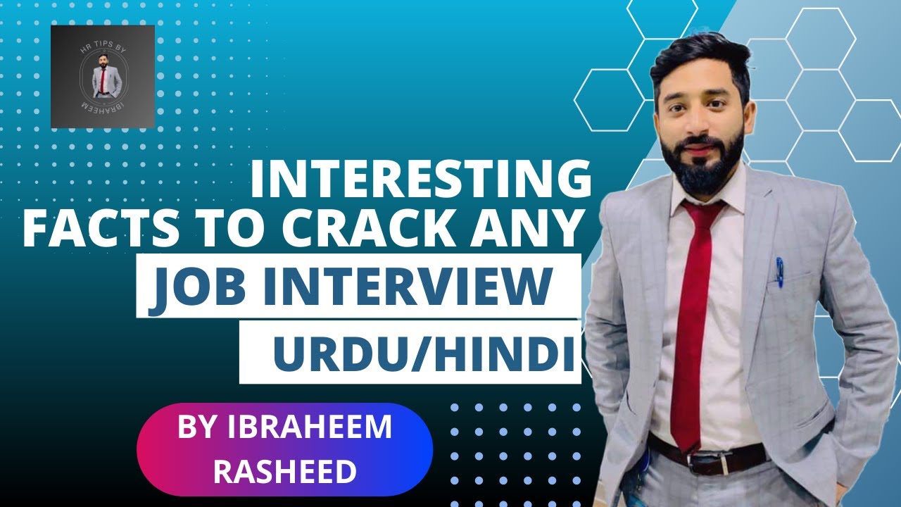 HOW TO CRACK ANY JOB INTERVIEW | HR Tips | Urdu/Hindi - YouTube