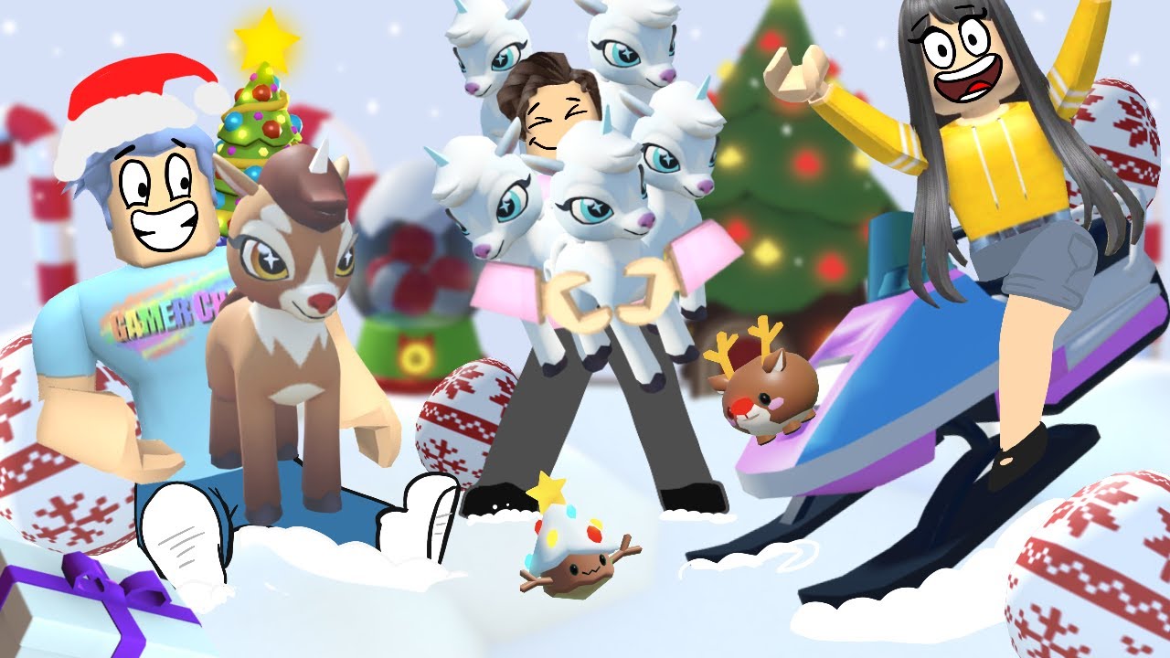 Amazing Christmas Fun in RoPets ( Roblox with Friends ) - YouTube