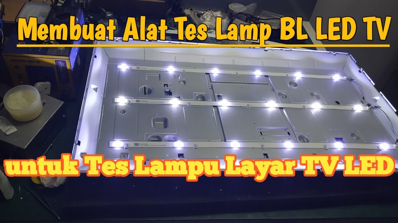 Cara merakit alat Tester Backlight TV Led / how to make led tv ...