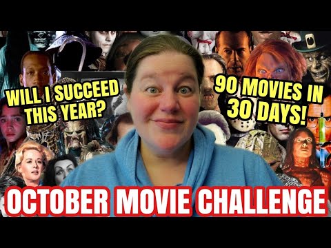 OCTOBER MOVIE CHALLENGE - 90 Horror Movies In 30 Days! - YouTube
