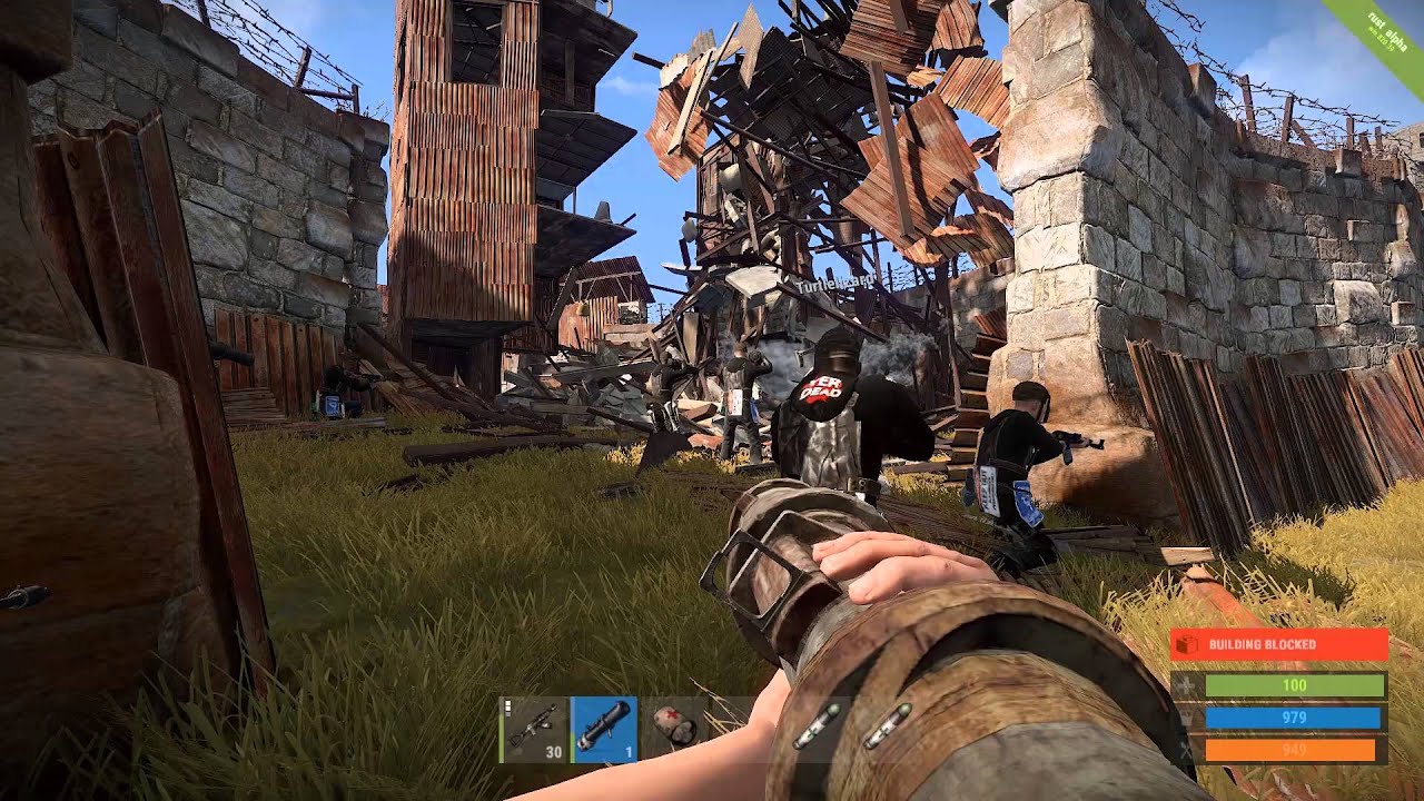 EPIC Rust Raid 100+ rockets and more - YouTube