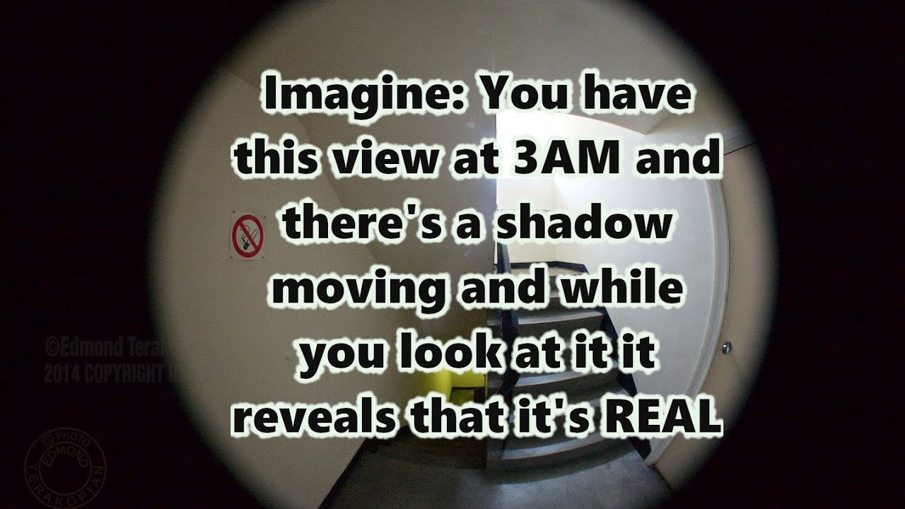 I looked through a Peephole and it destroyed my sense of reality 😨 ...