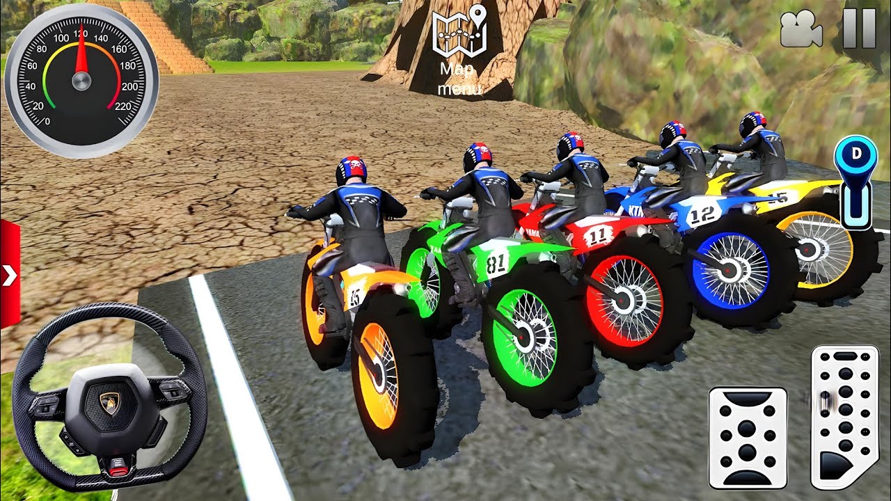 Motor Dirt Bikes driving Extreme Off-Road #1 - Offroad Outlaws ...