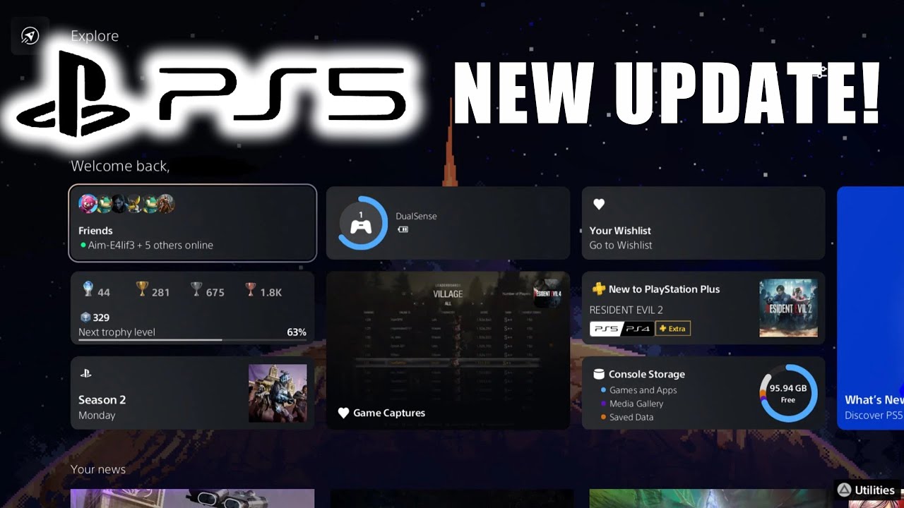 NEW PS5 Home Screen Beta Gets Updated Again - YouTube