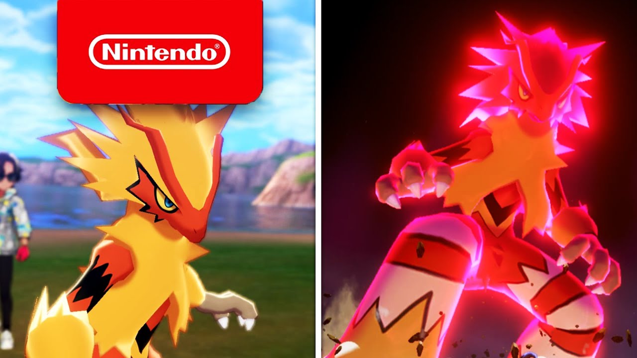 Pokémon Legends Celebi - Electric Fire Blaziken - YouTube