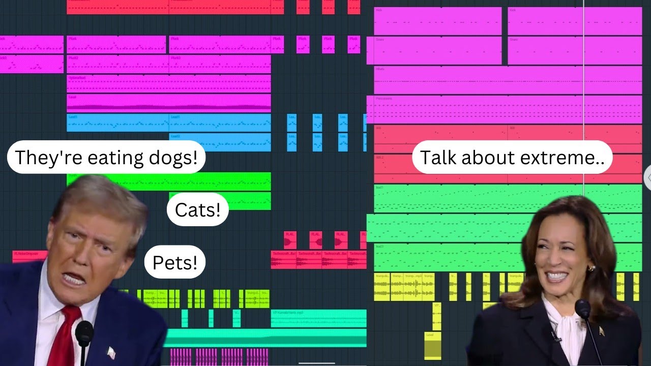 They're Eating The Dogs & The Cats ft Donald Trump x Kamala Harris ...