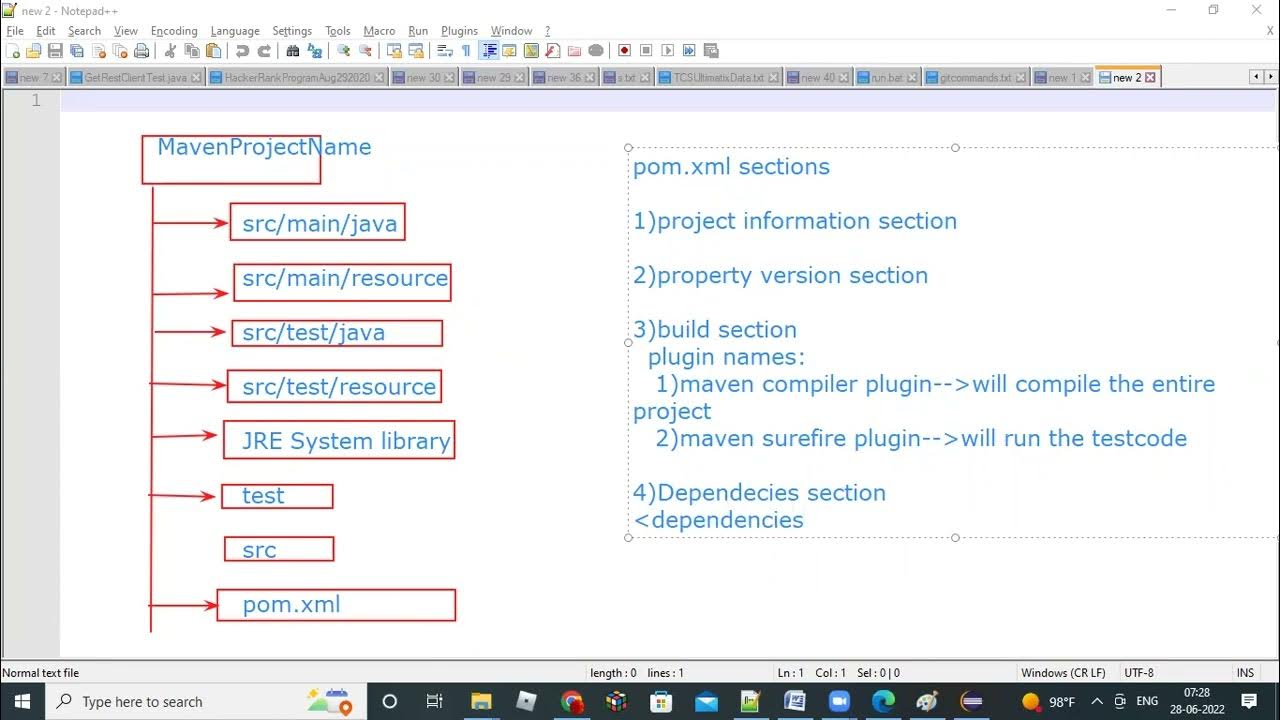 Maven BuildTool Introduction Project Structure GMT20220628 - YouTube