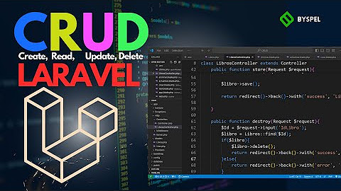 Laravel PHP CRUD Project - CRUD EN LARAVEL DESDE CERO - Gratis - YouTube