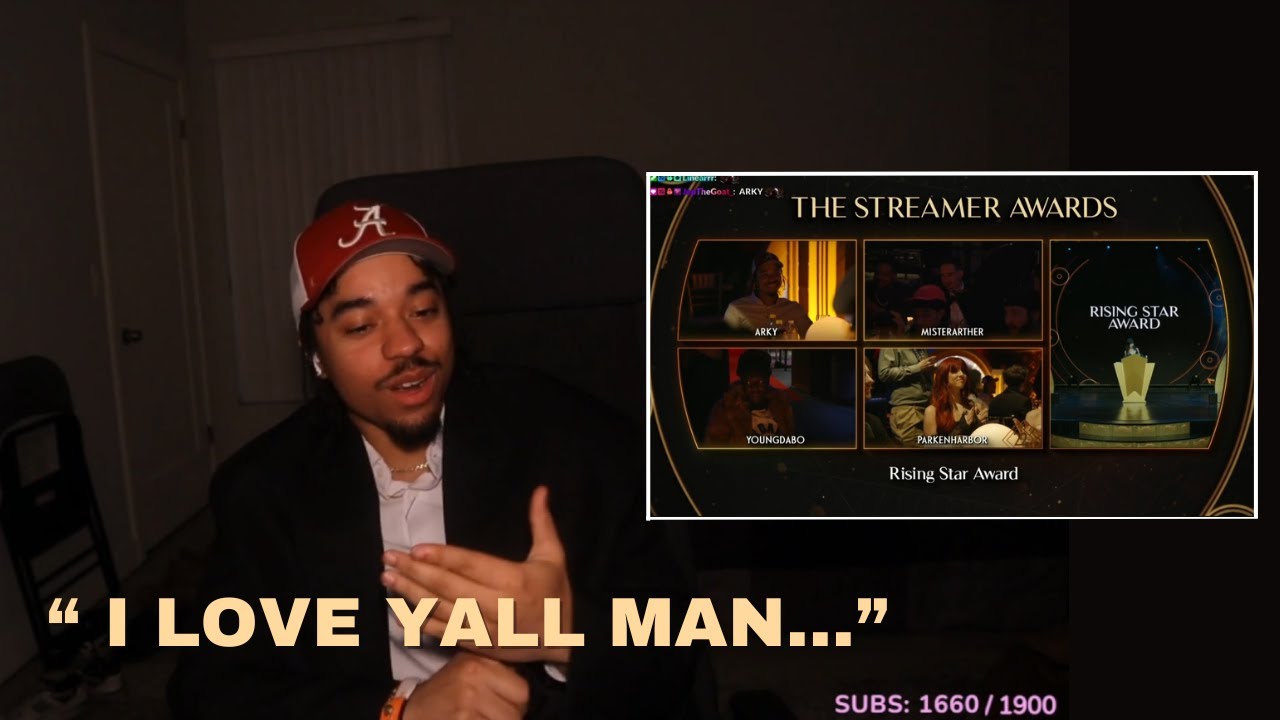 Arky TALKS About the Streamer Awards and He almost Cries 🥺 💖 - YouTube