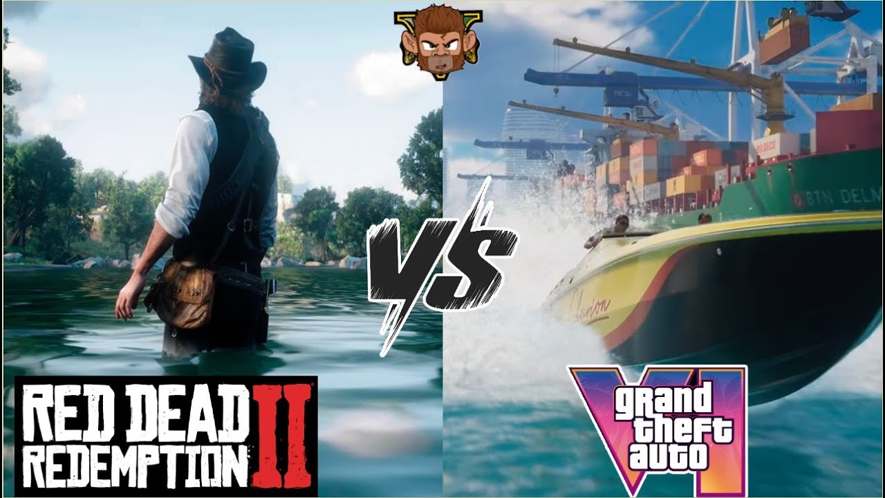 GTA 6 VS RED DEAD REDEMPTION 2 - COMPARACIÓN GRAFICA !!! - YouTube