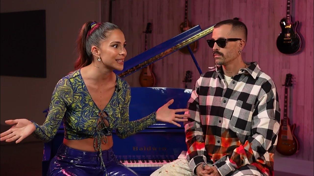 MIKE BAHIA Y GREEICY RENDON NOS CUENTAN LOS DETALLES DETRÁS DE "MI PECADITO" EN TRENDIANDO - YouTube