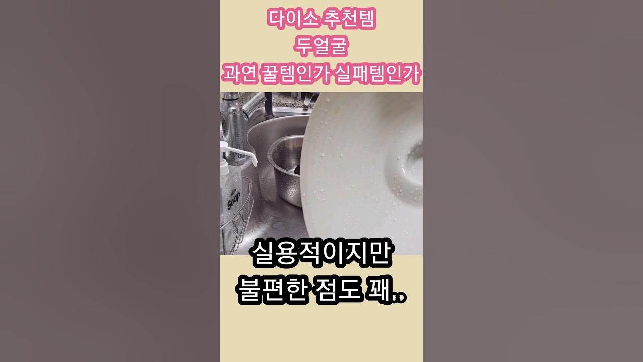 다이소 추천템 비추템 Youtube