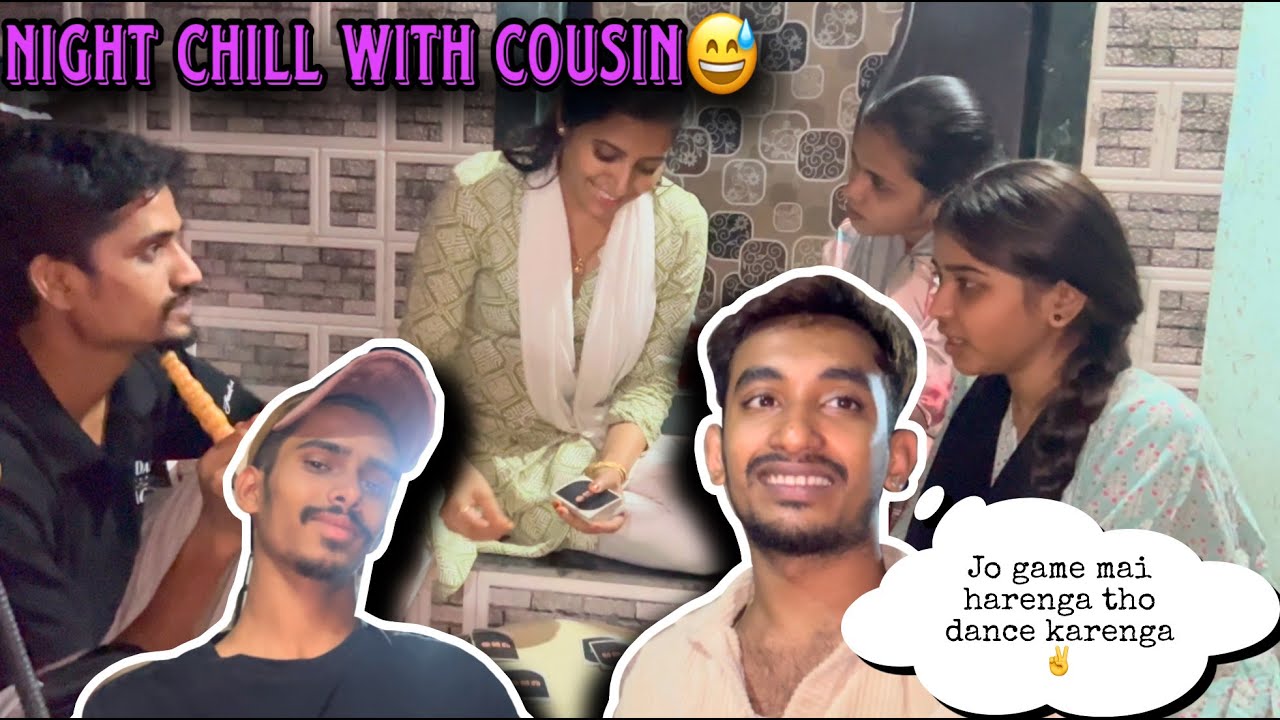 UNO GAME JO HARENGA WO DANCE KARENGA AJJ🤣||NIGHT CHILL WITH COUSINS ...