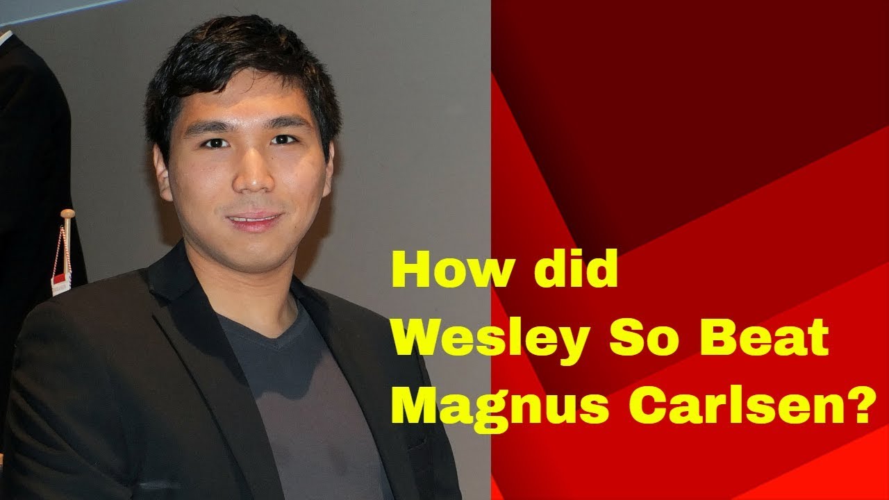 Wesley So Beat Magnus Carlsen in YourNextMove Rapid 2017 - YouTube