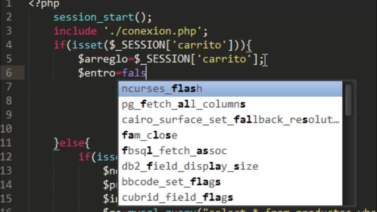 Crear Carrito de Compras Parte 3 con PHP, MySQL, HTML5, JQuery - YouTube