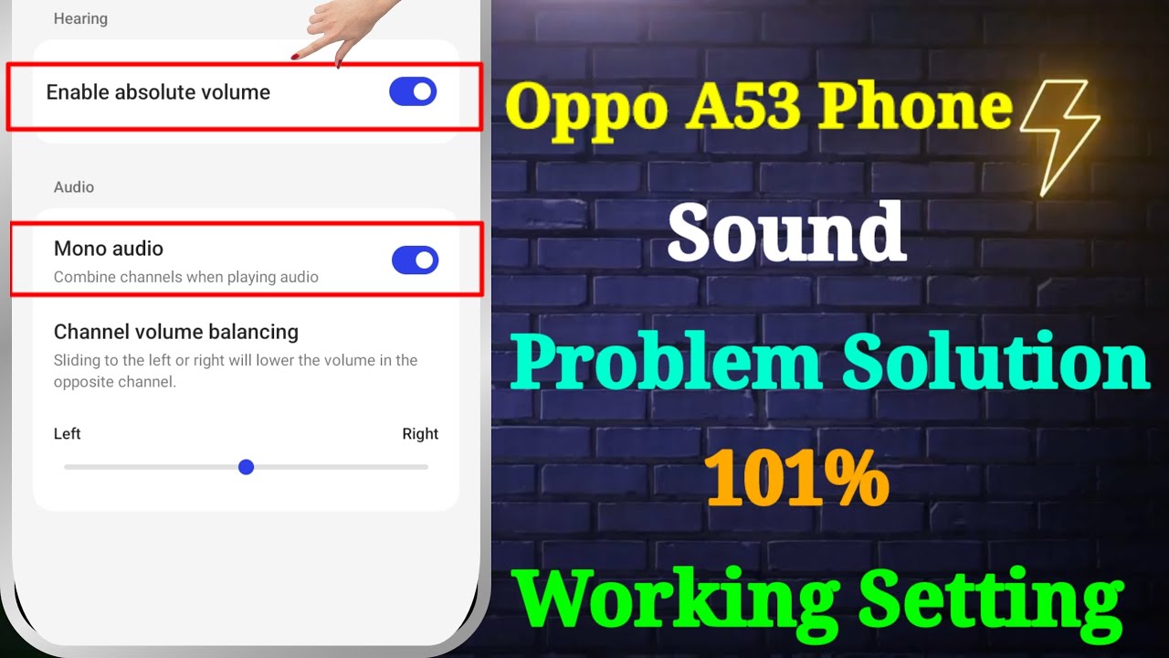 Oppo A53 Sound Problem | Oppo A53 Sound Setting | How to Increase ...